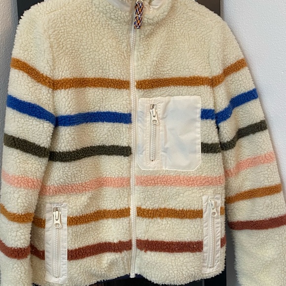 Faherty | Jackets & Coats | Faherty Sherpa Jacket In Xs New | Poshmark